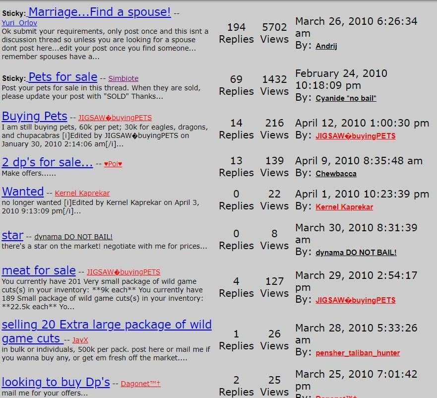 Forums | TORN